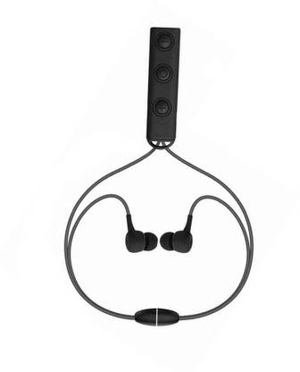 blue seed V25 Best Wireless Sports Earphones With Mic (Black, In the ...