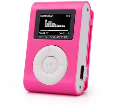 DRUMSTONE Mini Digital Mp3 Player with Micro SD Slot & Display ...
