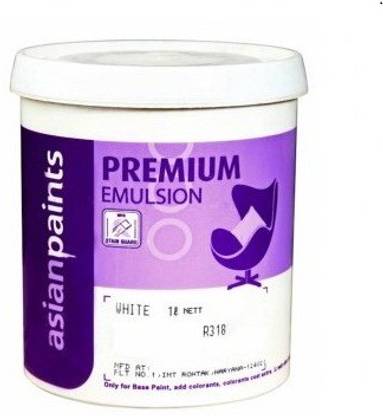ASIANPAINTS PREMIUM EMULSION IN WHITE COLOUR 20 LTR WHITE Emulsion Wall ...