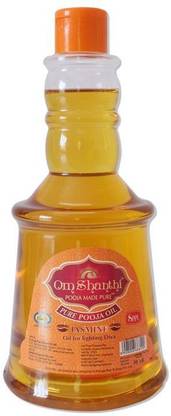 Cycle Om Shanthi Made Pure Pooja Oil Price in India - Buy Cycle Om ...