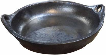 Maikart Indian Traditional Black Stone Handmade Pottery Longpi Kadhai ...