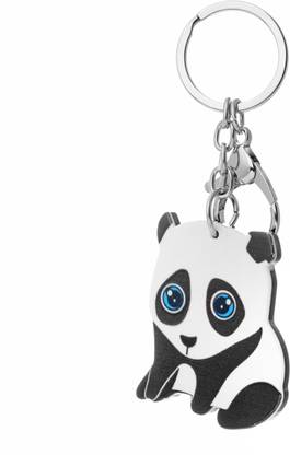 Three Shades Panda Keychain for Scooty & Bikes Key Chain Price in India ...