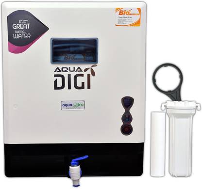 Aquaultra 14L Digic +B12 Technology Water Purifier 14 L RO Water ...