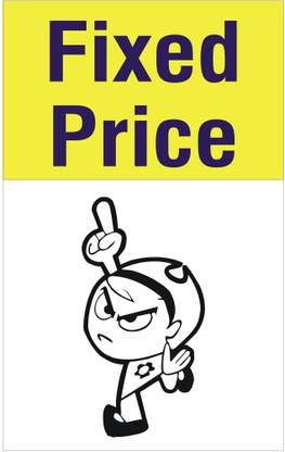 signEver Fixed Price Sign Board For Factory Lodges Banks Office School ...