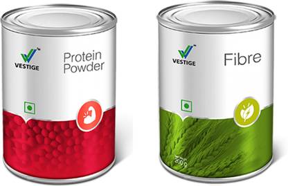 Vestige Protein Powder 200g and Fiber 200g Price in India - Buy Vestige ...