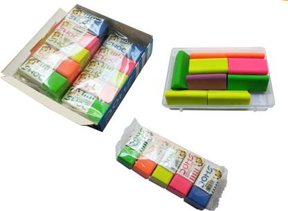 Flipkart.com | DOMS coloured eraser + 9 scented beautiful and colourful ...