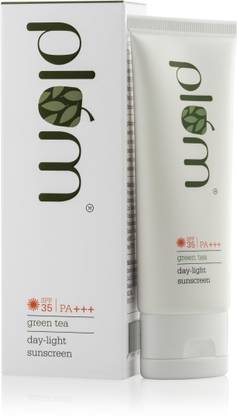 Plum Green Tea Daylight Sunscreen Gel | SPF For Oily, Acne Prone Skin | SPF 35 - SPF 35 PA ...