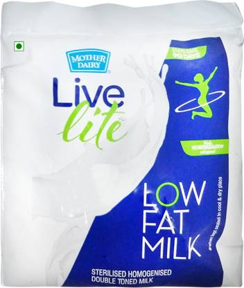 MOTHER DAIRY Live Lite Low Fat Milk Price in India - Buy MOTHER DAIRY ...