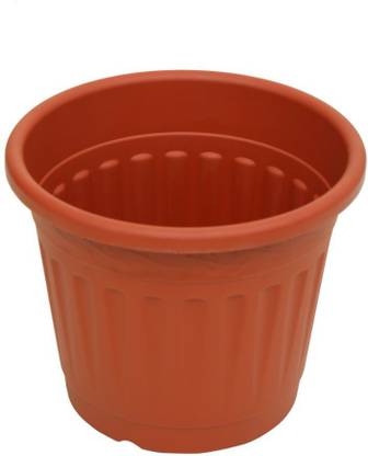SARO 12 inch Flower pot brown - 5 pieces Plant Container Set Price in ...