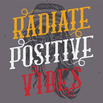 radiate positive vibes |Motivational Poster|Inspirational Poster|Gym ...