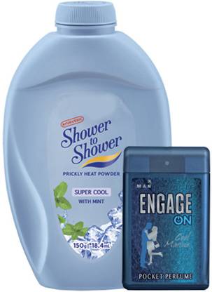 SHOWER TO SHOWER Super Cool Prickly Heat Powder - Price in India, Buy ...