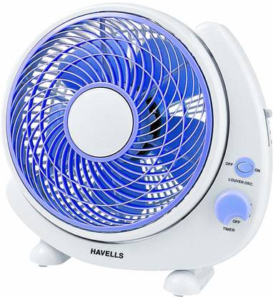 HAVELLS Crescent 250 mm 5 Blade Table Fan Price in India - Buy HAVELLS ...