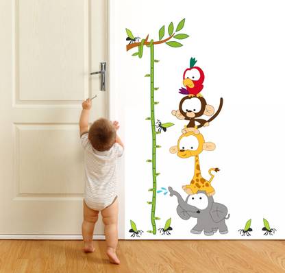 Flipkart SmartBuy 75 cm Wallsticker of Height chart Self Adhesive ...