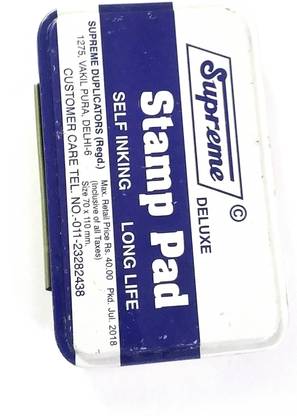 Flipkart.com | Supreme Deluxe Stamp Pad - Stamp Pad