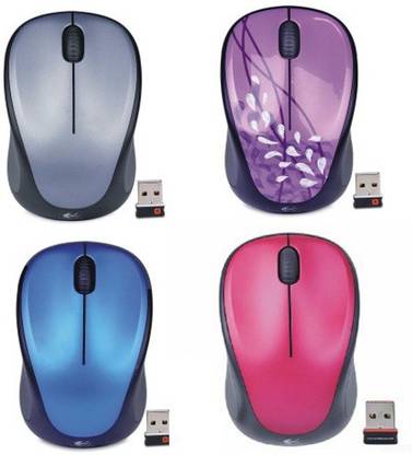 Logitech Wireless Mouse M315 Wireless Ambidextrous Optical Mouse ...