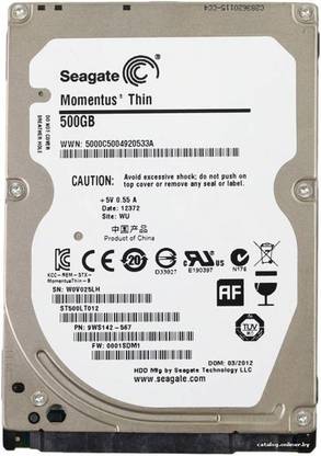 Seagate laptop thin 500 GB Laptop Internal Hard Disk Drive (HDD ...