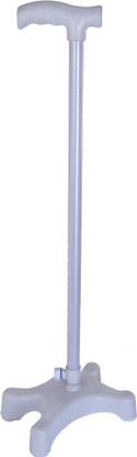 BHARTY PVC_STICK_FOUR BASE Walking Stick Price in India - Buy BHARTY ...