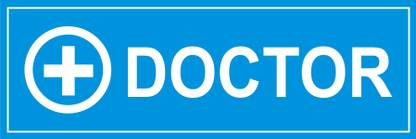 signEver Doctor Sign Board For School College Hospital lMulti-color (30 ...