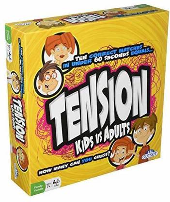 Outset Media Tension Family Edition Board Game Party & Fun Board Game ...