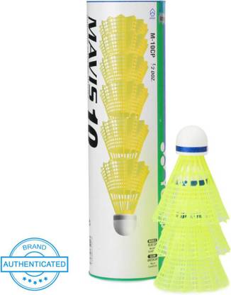 YONEX Mavis 10 Nylon Shuttle - Blue, Yellow - Buy YONEX Mavis 10 Nylon ...
