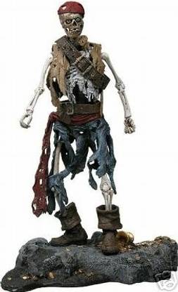 NECA Pirates of the Caribbean Series 3 Cursed Pirate Action Figure ...