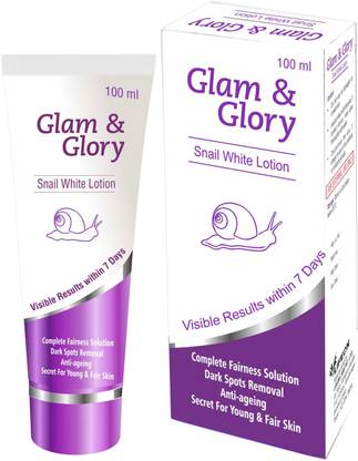Glam & Glory Snail White Lotion 25 ml Price in India - Buy Glam & Glory ...