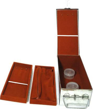 KOMAL STAINLESS STEEL JEWELLWEY BOX JEWELLERY Vanity Box Price in India ...