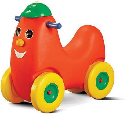 Ok Play Humpty Dumpty Push Rider For Kids, Pony Ride On Toy with Curved ...