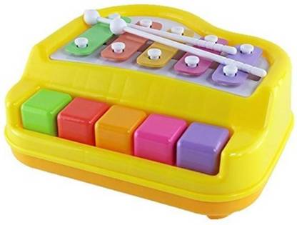Toyvala Xylophone for Kids (Musical Toy) (Yellow) - Xylophone for Kids ...