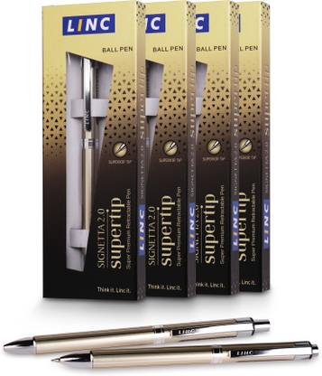 Linc Signetta 2.0 Supertip 0.7mm Blue Ball Pen - Buy Linc Signetta 2.0 ...
