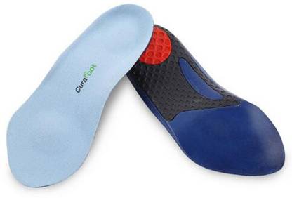CuraFoot Pain Relief Fasciitis Triad Insoles for Women (LARGE) PU Foam ...