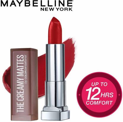MAYBELLINE NEW YORK Color Sensational Creamy Matte Lipstick, 643 ...