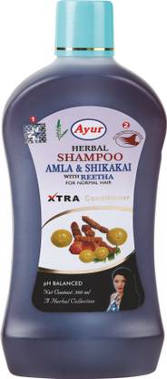 Ayur Herbal Amla Shikakai with Reetha - Price in India, Buy Ayur Herbal ...