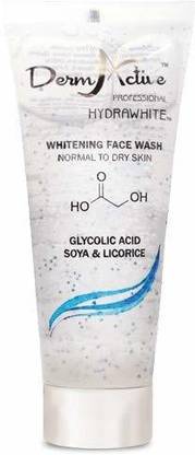 DermActive HYDRAWHITE Whitening Face wash with Glycolic Acid, Soya ...