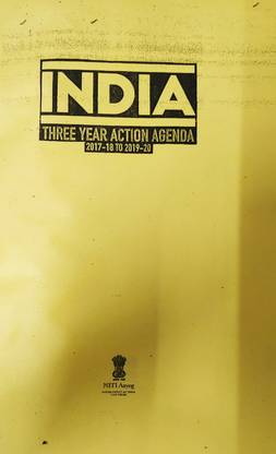 India - Three Year Action Agneda 2017-18 to 2019-20: Buy India - Three ...