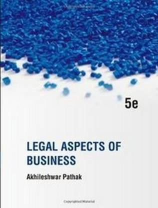 Legal Aspects of Business: Buy Legal Aspects of Business by Pathak ...