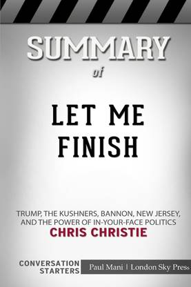 Summary of Let Me Finish: Buy Summary of Let Me Finish by Press London ...