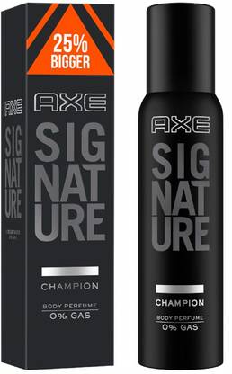 AXE Signature Champion 0% Gas Body Perfume 154ml Perfume Body Spray ...
