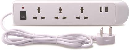 BAJAJ 3 WAY SPIKE With USB 3 Socket Extension Boards Price in India ...