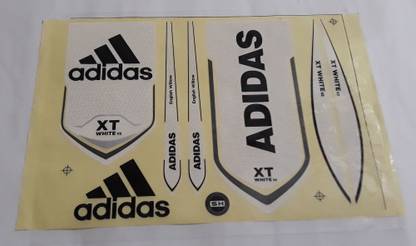 adidas xt white v2 Cricket Bat Sticker 2019-20 Bat Sticker - Buy adidas ...