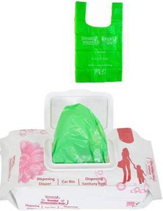 Lifekrafts Baby Diaper Disposal Bags,Compostable Diaper Bags Sacks ...