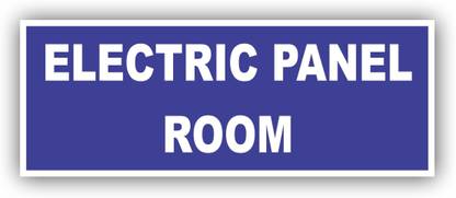 signEver Electrical Panel Room Sign Board For Hospital Medical Collage ...