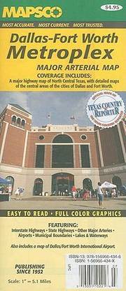 Mapsco Dallas-Fort Worth Metroplex Major Arterial Map: Buy Mapsco ...