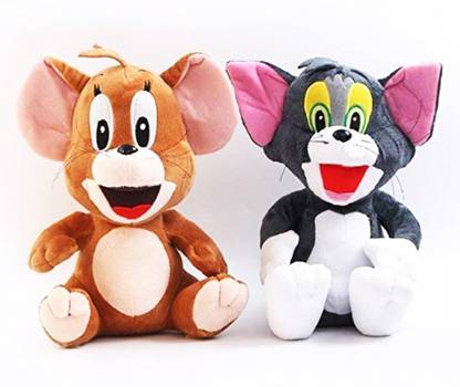 Tickles Kids Favourite Naughty Tom Soft Toy Cartoon Tom Character ...