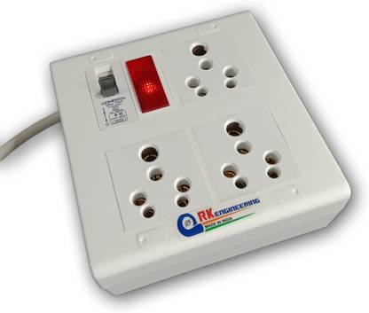 RK ENGINEERING 3 HEAVY SOCKETS 3 METER CORD 16 A Five Pin Socket Price ...