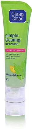 Clean & Clear Pimple Clearing , 40ml Face Wash - Price in India, Buy ...