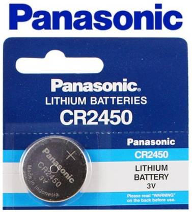 Panasonic Original CR 2450 Lithium Battery - Panasonic : Flipkart.com