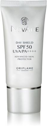 Oriflame Sweden Sunscreen - SPF 50 PA++++ Novage Day Shield SPF50 UVA ...