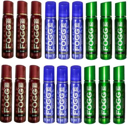 FOGG Dash,Relish,Nice Mobile Pack Pocket Deo (25ml x 18) Deodorant ...