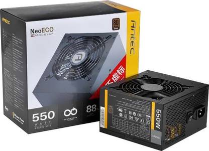 Antec NeoEco 550M 80 Plus BRONZE 550 Watt 88 Efficiency 550 Watts PSU ...